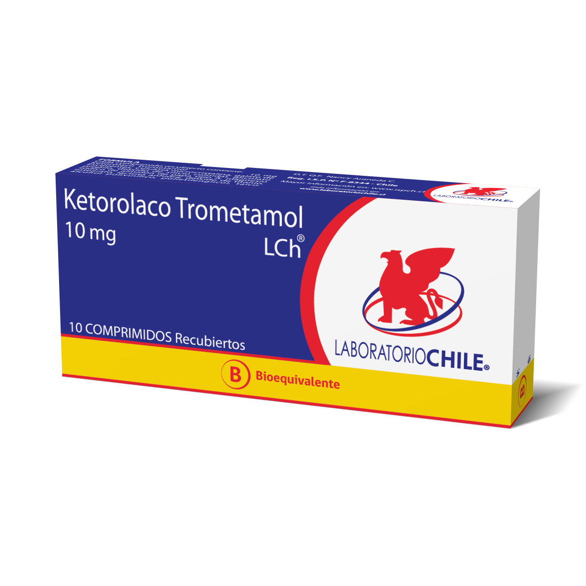 Ketorolaco 10 mg - Laboratorio Chile | Teva