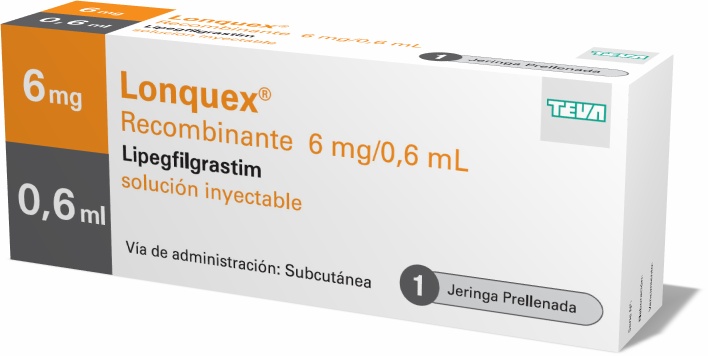 Lonquex 6 mg / 0,6 mL | Laboratorio Chile | Teva