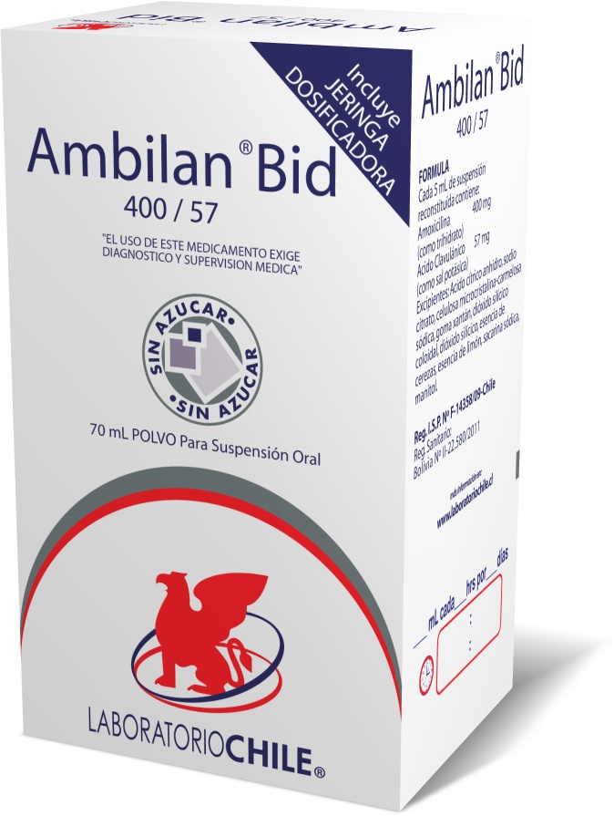 Ambilan® Bid 400 / 57 | Laboratorio Chile | Teva