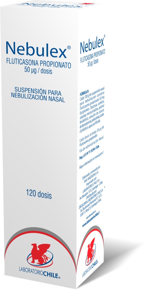 Nebulex Nasal 50 mcg | Laboratorio Chile | Teva
