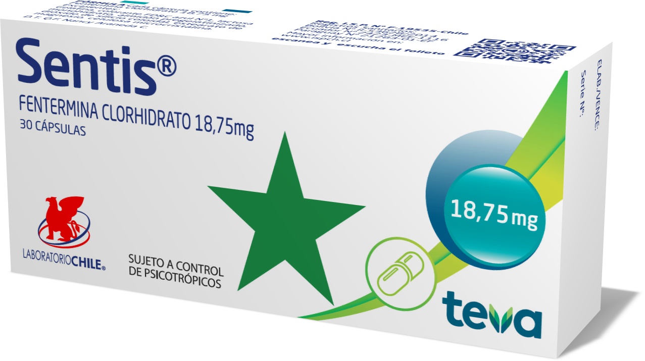 Sentis 18,75 mg | Laboratorio Chile | Teva