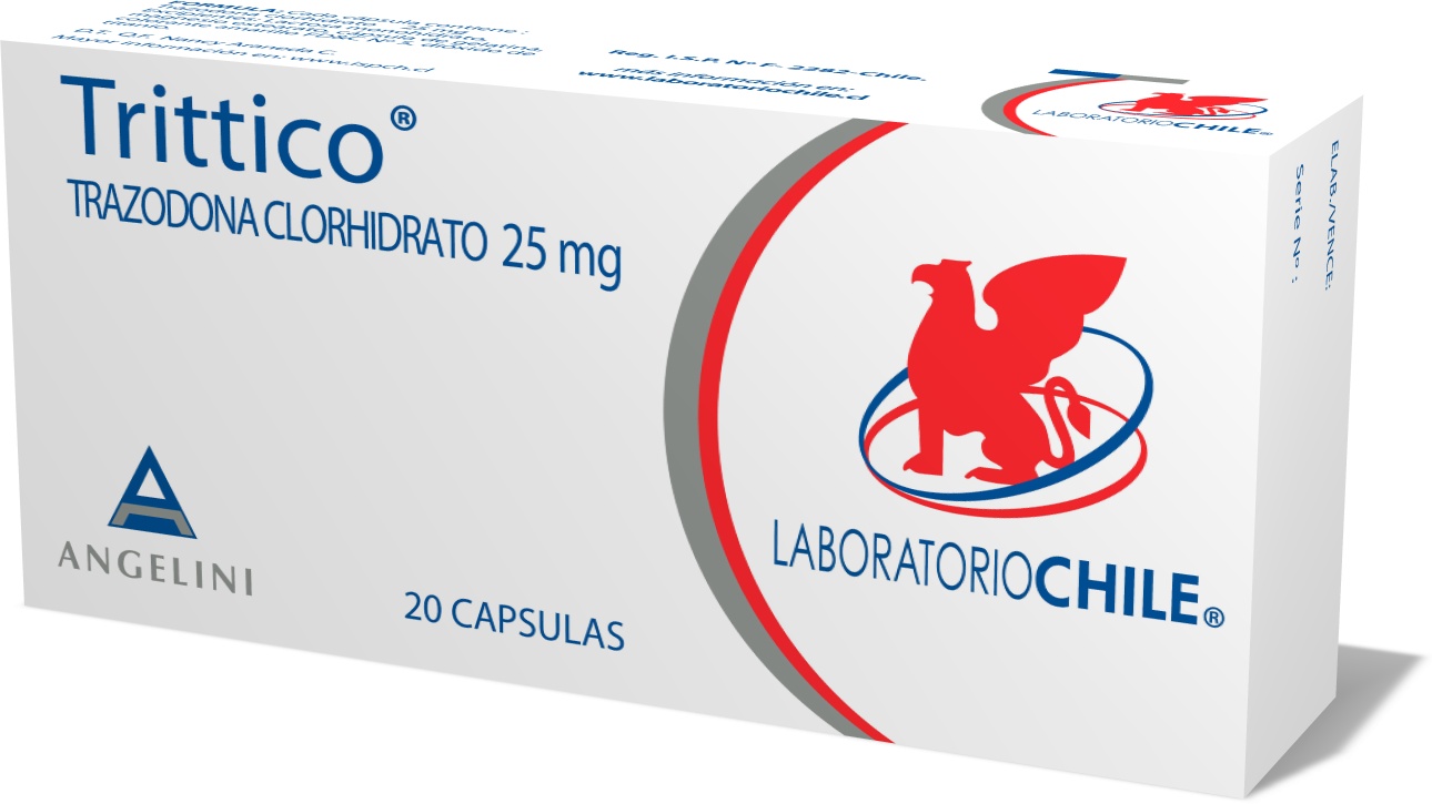 Trittico 25 mg | Laboratorio Chile | Teva