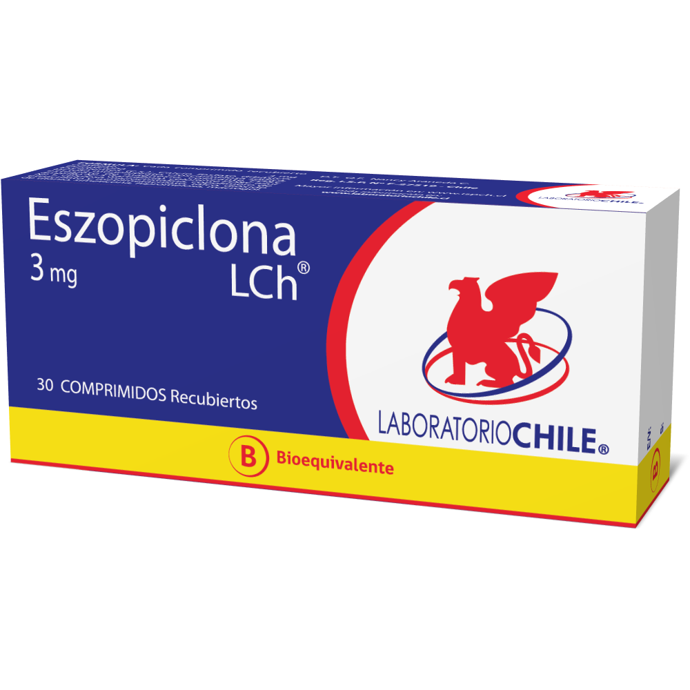 Eszopiclona 3 mg - Laboratorio Chile | Teva
